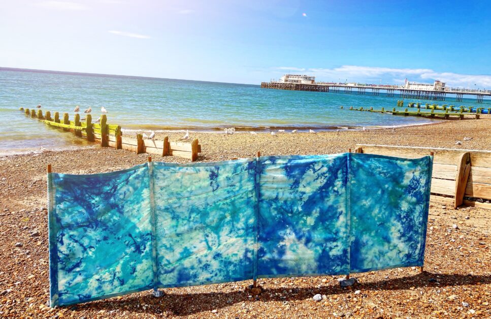 Stick in the Sand ~ Eco Windbreaks for the Brightest Beach Days ...