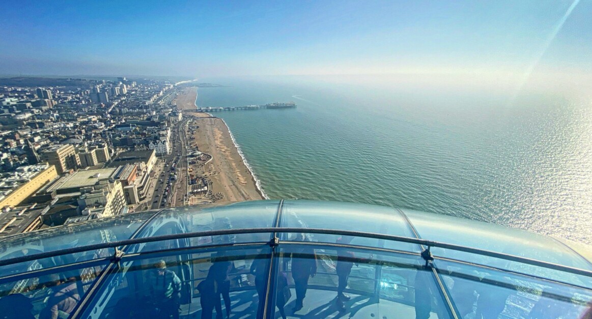 Braving the Walk 360 at the Brighton i360 - Climbing high to Brighton's ...